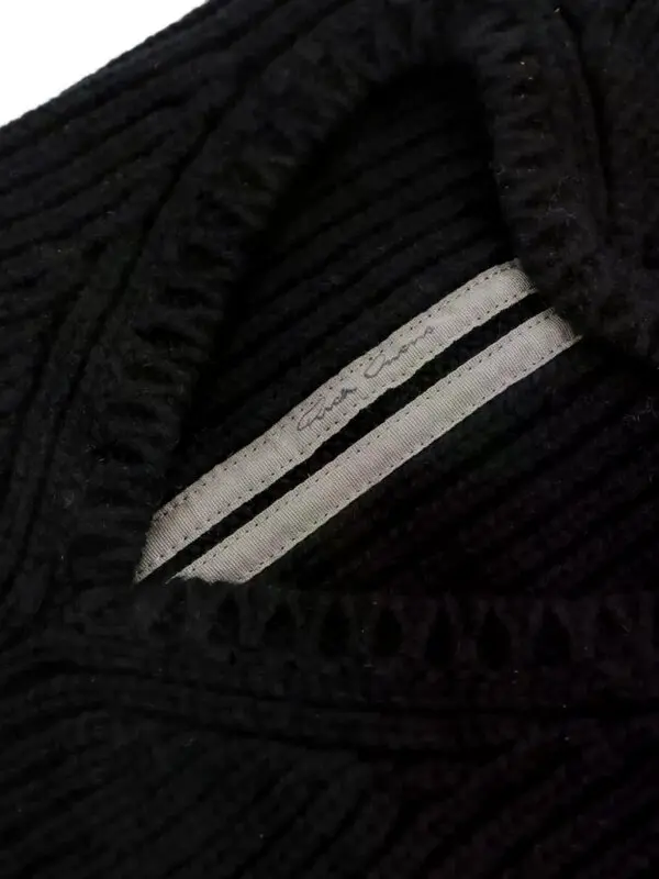 Rick Owens Ribbed-knit Balaclava