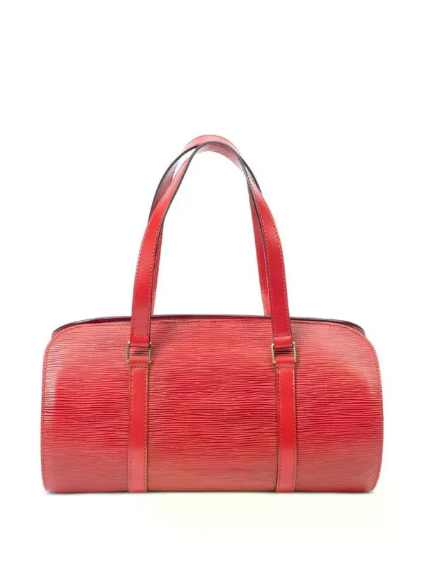 LOUIS VUITTON Soufflot Epi Leather Tote Bag - Red