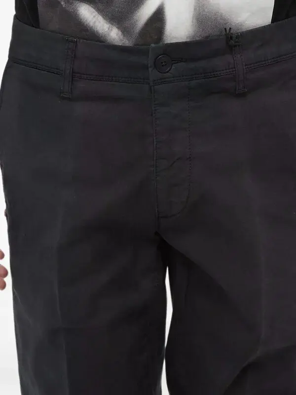 Corneliani Belt-loop Chino Trousers - Blue