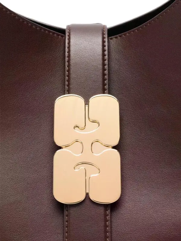 GANNI Butterfly Logo-plaque Shoulder Bag