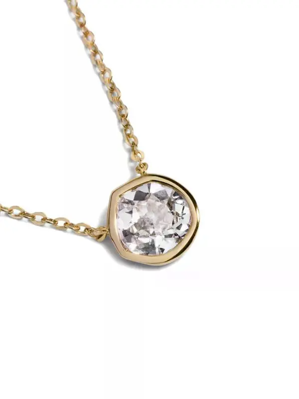 Monica Vinader Mv Siren™ Solitaire Diamond Necklace