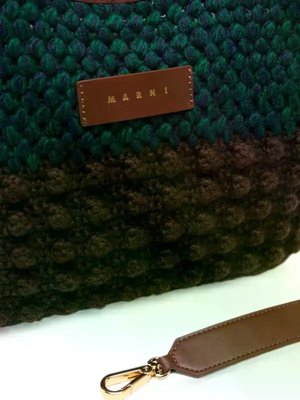 Marni Crochet-knit Tote Bag