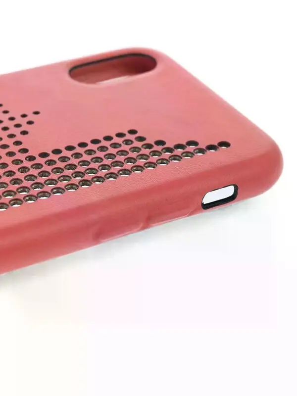 Dsquared2 Perforated-detailing Logo-print Iphone X Case