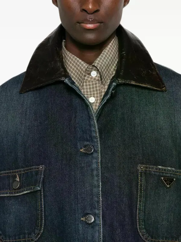 Prada Button-fastening Denim Jacket
