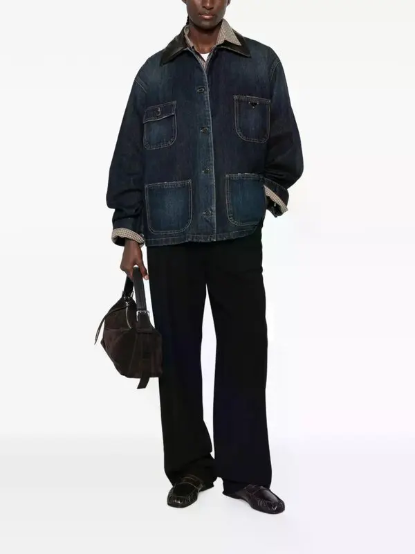 Prada Button-fastening Denim Jacket