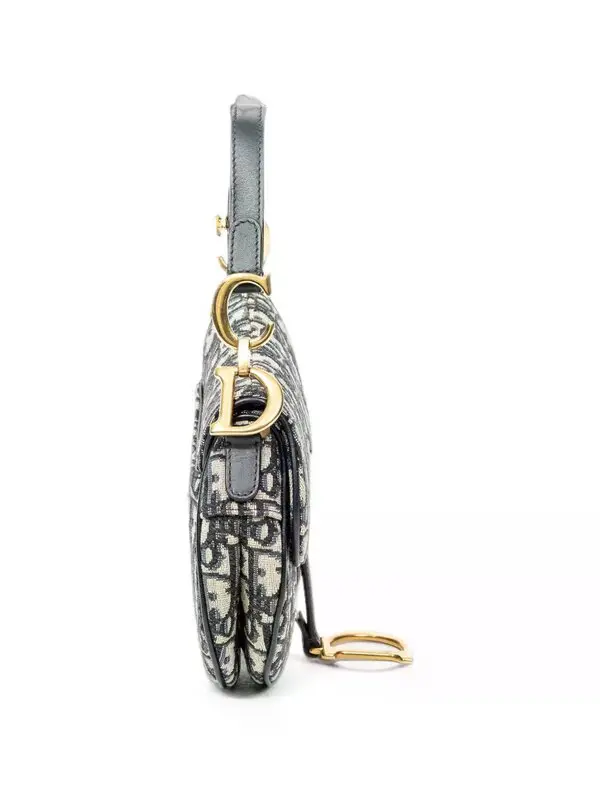Dior Mini Saddle Shoulder Bag - Neutrals