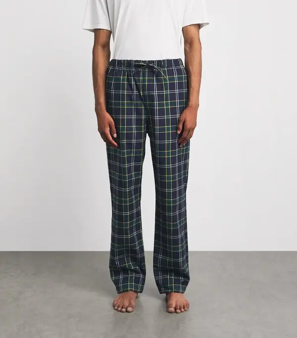 Harrods Cotton Tartan Pyjama Trousers