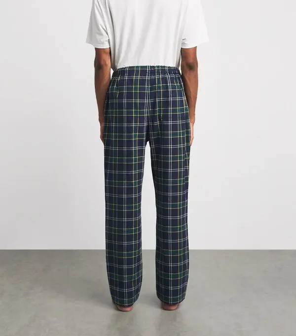 Harrods Cotton Tartan Pyjama Trousers