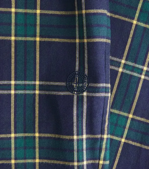 Harrods Cotton Tartan Pyjama Trousers