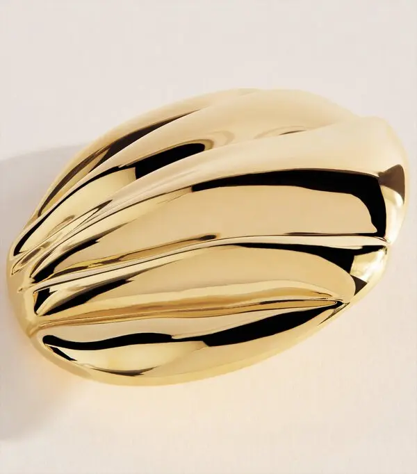 Chloé Pleats Clip-on Earrings