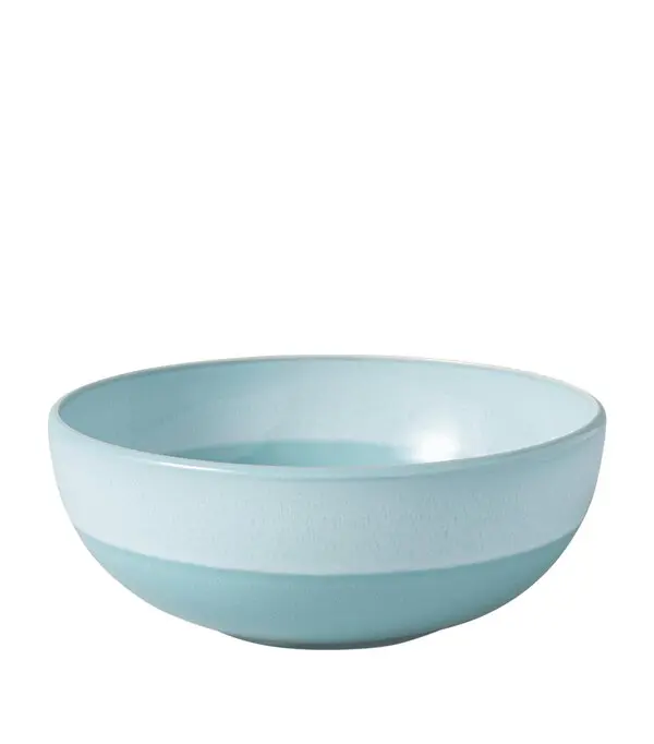 VILLEROY & BOCH Porcelain Perlemor Aqua Bowl - Blue