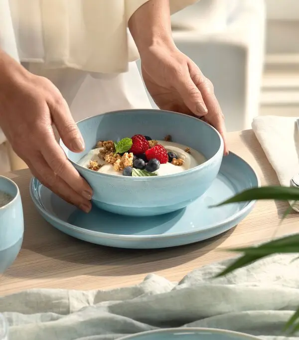 VILLEROY & BOCH Porcelain Perlemor Aqua Bowl