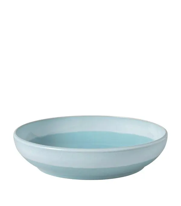 VILLEROY & BOCH Porcelain Perlemor Aqua Pasta Bowl - Blue