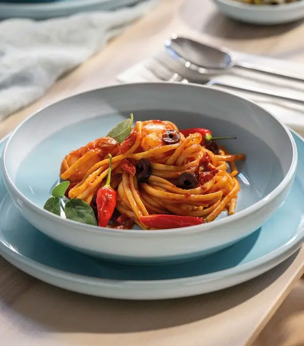 VILLEROY & BOCH Porcelain Perlemor Aqua Pasta Bowl