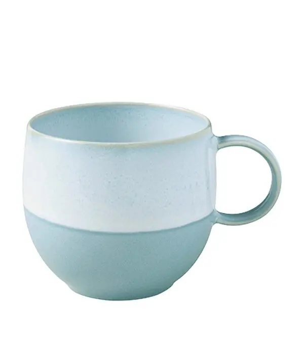 VILLEROY & BOCH Porcelain Perlemor Aqua Mug - Blue