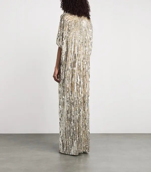 Jenny Packham Embellished Maxi Dress
