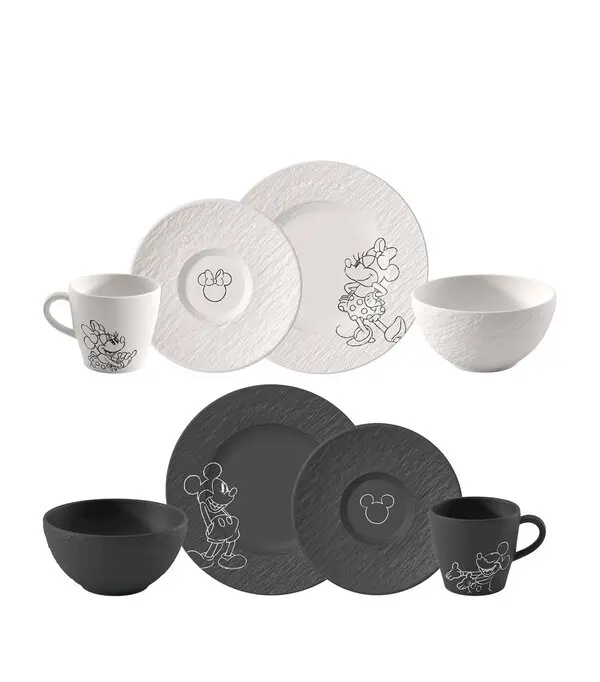 VILLEROY & BOCH X Mickey Mouse Manufacture Breakfast Set - Black