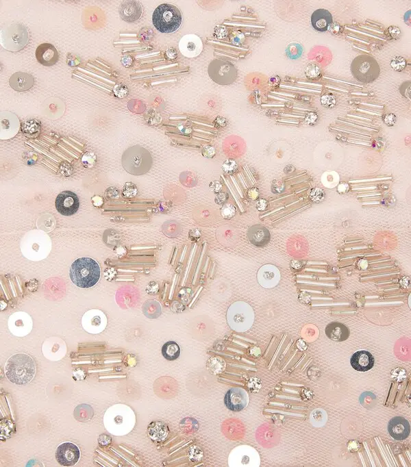 Jenny Packham Embellished Orchid Maxi Dress