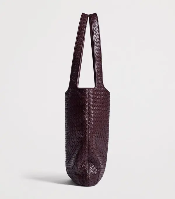 Bottega Veneta Small Veneto Tote Bag - Red