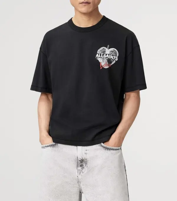 ALLSAINTS Organic Cotton Reflect T-shirt