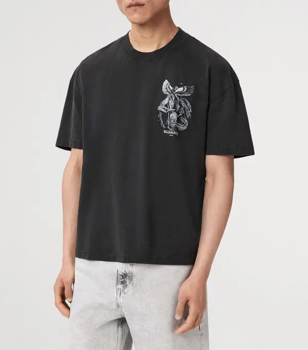 ALLSAINTS Angel-print Seraph T-shirt