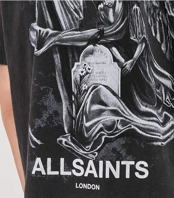ALLSAINTS Angel-print Seraph T-shirt