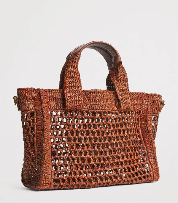Chloé Small Raffia East-west Tote Bag