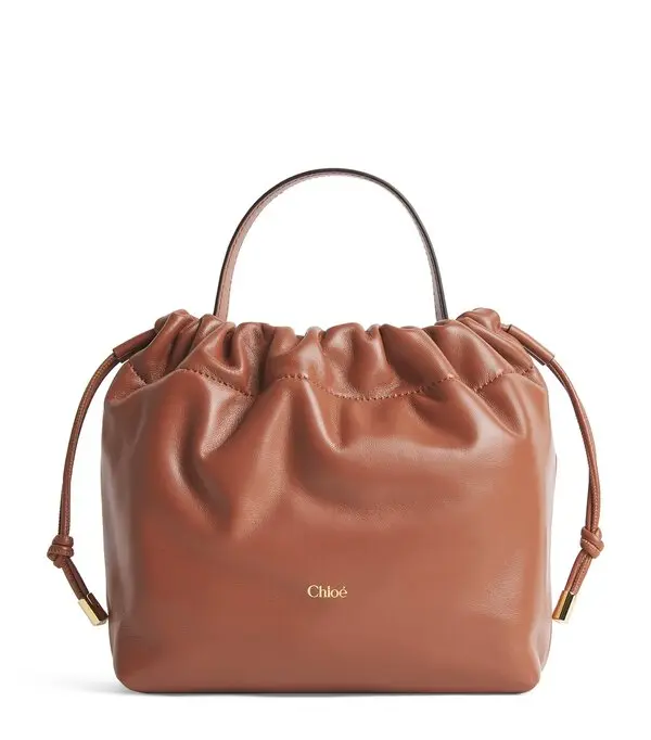 Chloé Small Icons Shoulder Bag - Brown