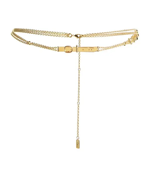 Chloé Chain Jewel Belt - Gold