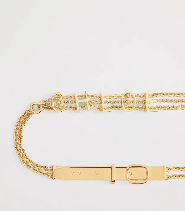 Chloé Chain Jewel Belt - Gold
