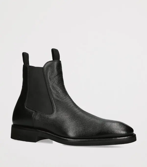 TOM FORD Leather Owen Chelsea Boots