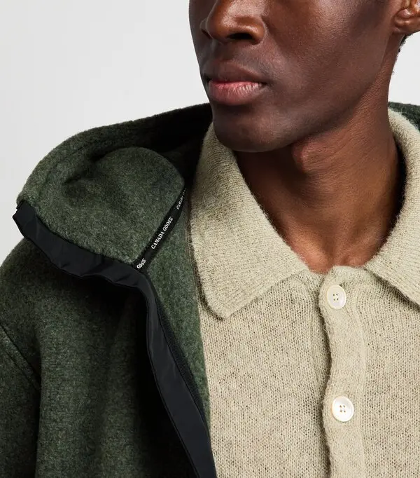 Canada Goose Wool-blend Fleece Chilliwack Bomber Jacket