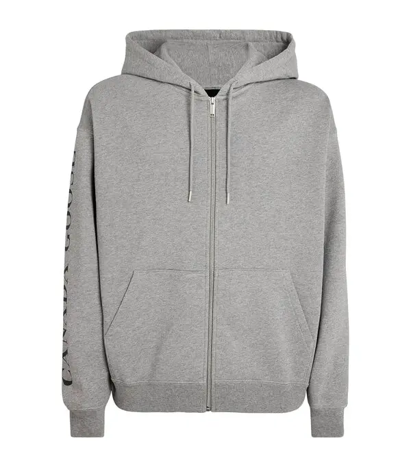 Canada Goose Organic Cotton Graphic Rove Zip-up Hoodie - Grey