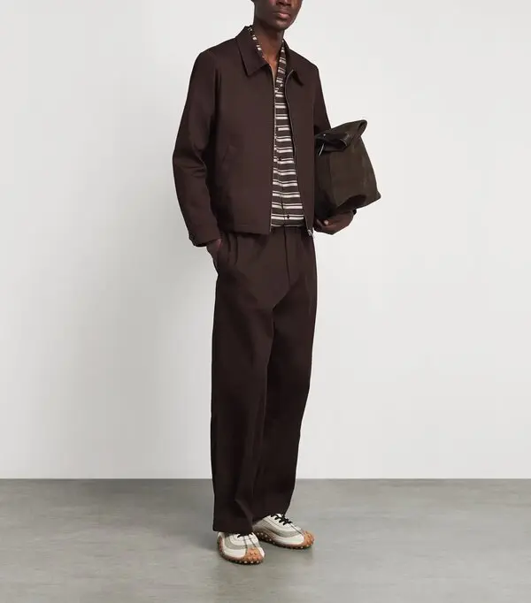 Sandro Cotton Collared Jacket