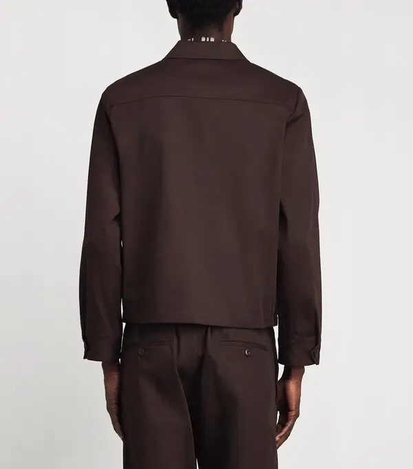 Sandro Cotton Collared Jacket