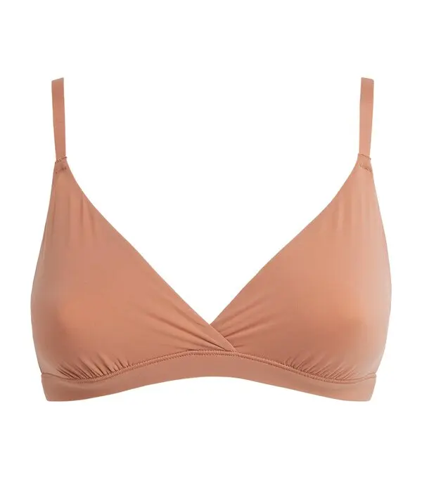 SKIMS Fits Everybody Triangle Bralette - Brown