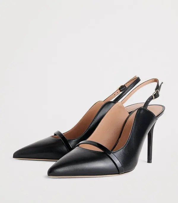 MALONE SOULIERS Leather Marion Slingback Pumps 85