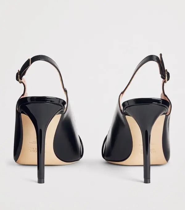 MALONE SOULIERS Leather Marion Slingback Pumps 85