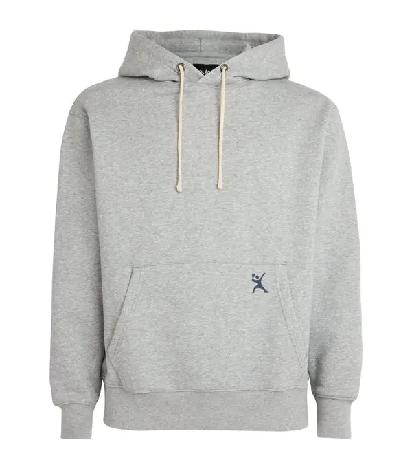 PULCO STUDIOS Cotton Fleece-lined Hoodie - Grey