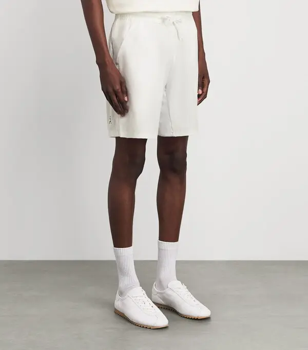 PULCO STUDIOS Cancun Shorts With Drawstring Waist - White
