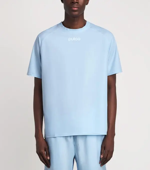 PULCO STUDIOS Aircon Playing T-shirt - Blue