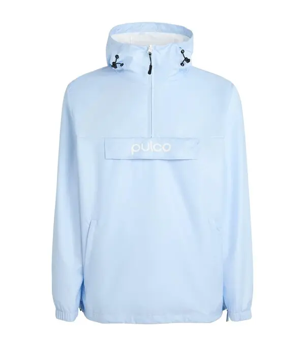 PULCO STUDIOS Water-resistant Coaches Jacket - Blue