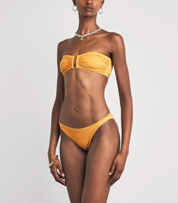 ERES Show Bandeau Bikini Top - Yellow