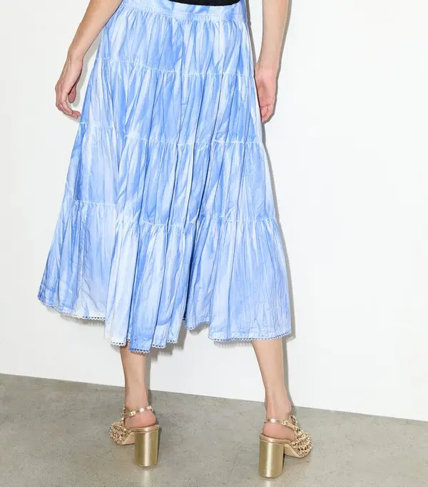 Max & Co. Palomba Tiered Midi Skirt