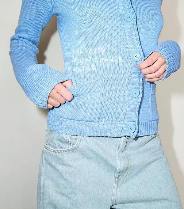 Max & Co. Cotton Embroidered Cardigan