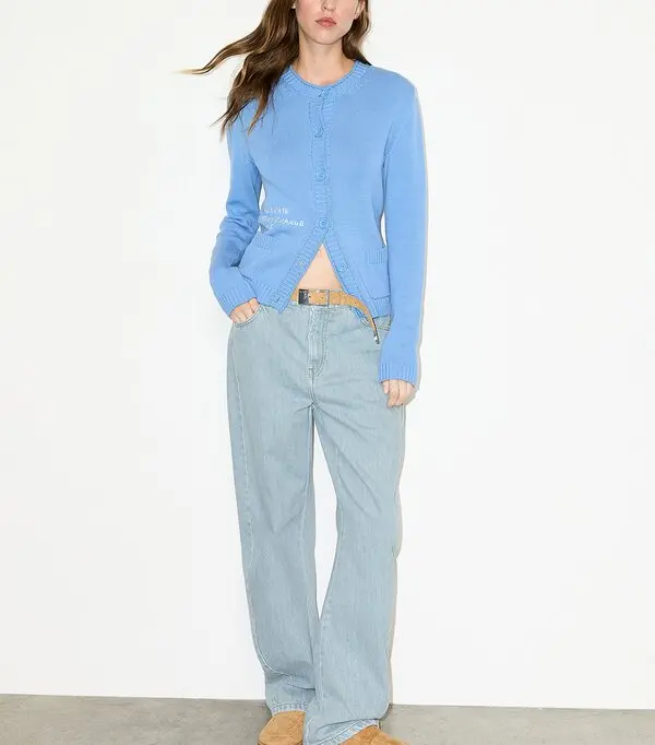 Max & Co. Cotton Embroidered Cardigan