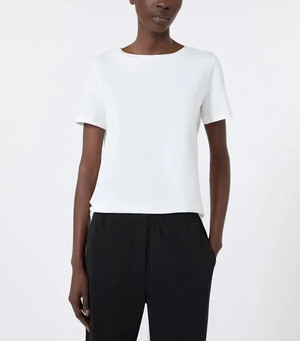 Max Mara Cotton T-shirt - White
