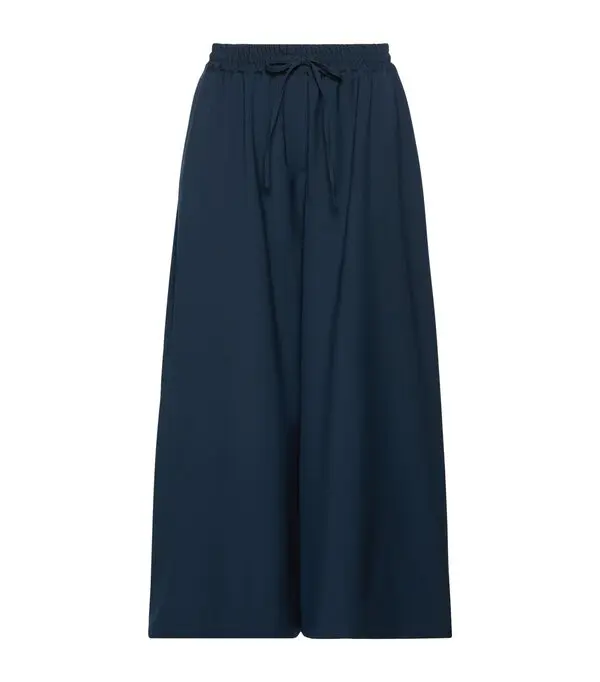 Max Mara Virgin Wool Drawstring Trousers