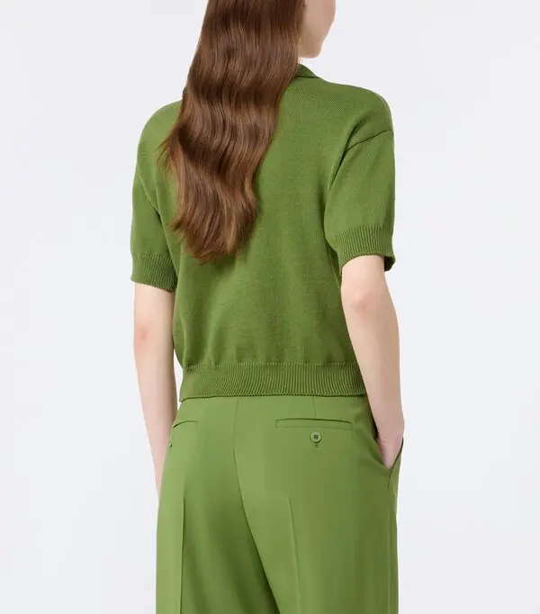 Max Mara Knitted Polo Shirt