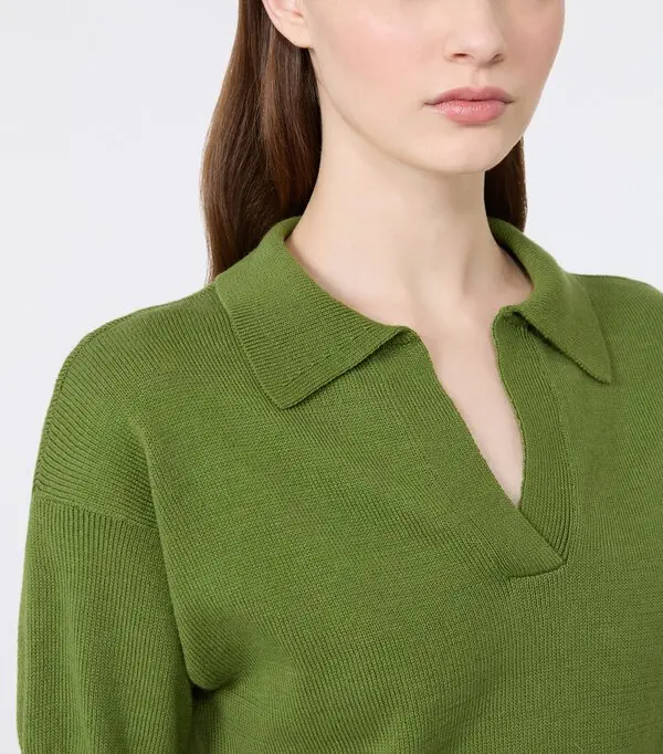 Max Mara Knitted Polo Shirt